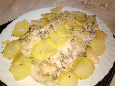Merluza Al Horno Con Patatas ~ Con Sabor A Huerto