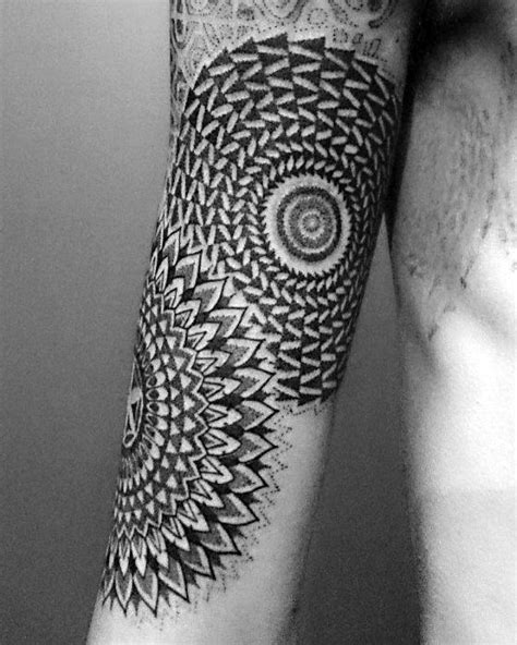 Mens Geometric Forearm Tattoo At Jamie Kingsbury Blog