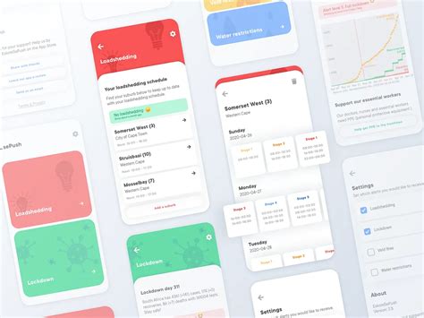 Schedule Ui Designs Themes Templates And Downloadable Graphic Elements On Dribbble