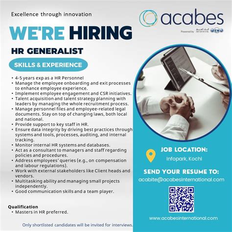 Chitra Krishnakumar On Linkedin Hrgeneralist Opportunity