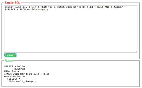 SQL Format For Google Chrome Extension Download