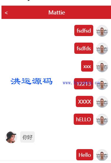 vue即时通讯IM聊天源码 vue即时通讯IM聊天源码v1 1 0 洪运源码