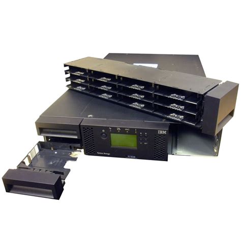 Ibm 3573 L2u Ts3100 Tape Library 24 Slot W 8143 Lto 4 Fh Lvd Scsi Tape