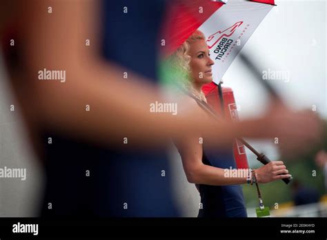 Grid Girls During 2012 Czech Republic Motogp Grand Prix In Brno Czech