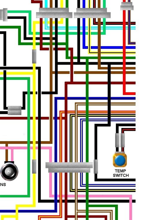 Yamaha Xjr1300 2002 03 Australian Colour Wiring Loom Diagram
