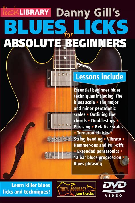 Blues Licks For Absolute Beginners Store LickLibrary