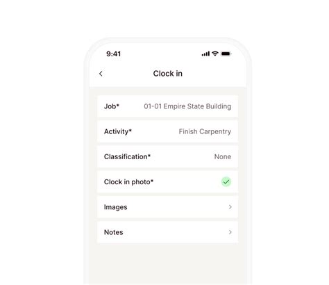 Construction Time Tracking Software