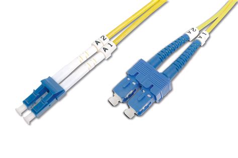 DIGITUS By ASSMANN Shop Fiber Optic Singlemode Patch Cord LC SC