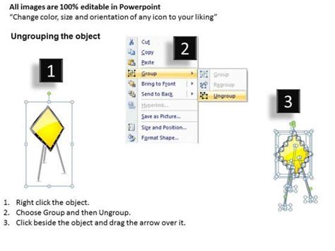 Editable Road PowerPoint Diagram With Editable Road Signs Ppt Slides Templa