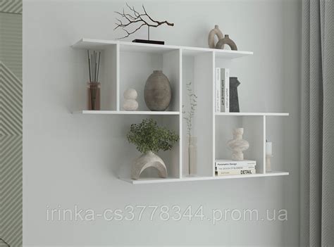 Полиця навісна для книг та декору ціна 645 ₴ купити на Prom Ua Україна Біла Церква