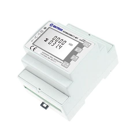 Sdm630mct 2l Dual Load Rs485 Modbus Din Rail Three Phase Multi Function