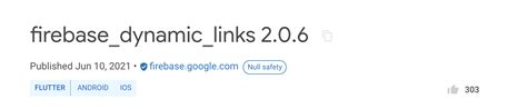 Firebase Flutter Unable To Use Dynamic Links In Flutter Web Stack Overflow