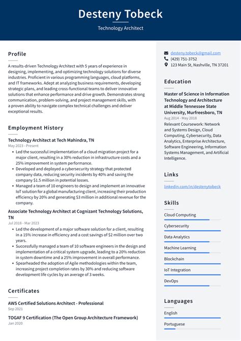 Top 12 Technology Architect Skills To Put On Your Resume