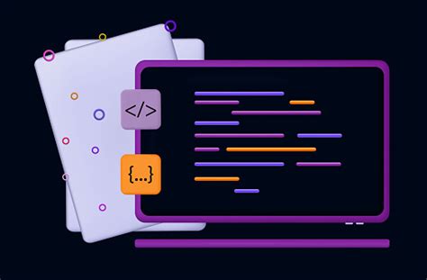 Proses Pengkodean 3d Perangkat Lunak Tugas Sistem Pembuatan Web Bug Di Layar Laptop Desain