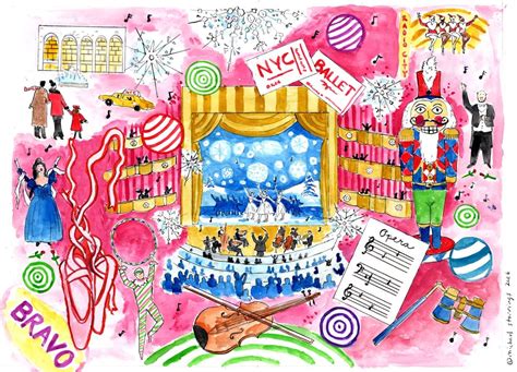 The Nutcracker Ballet Original Art Michael Storrings