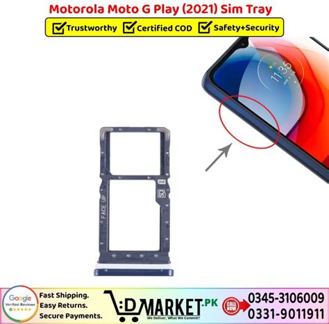 Motorola Moto G Play Sim Tray Original Exclusive