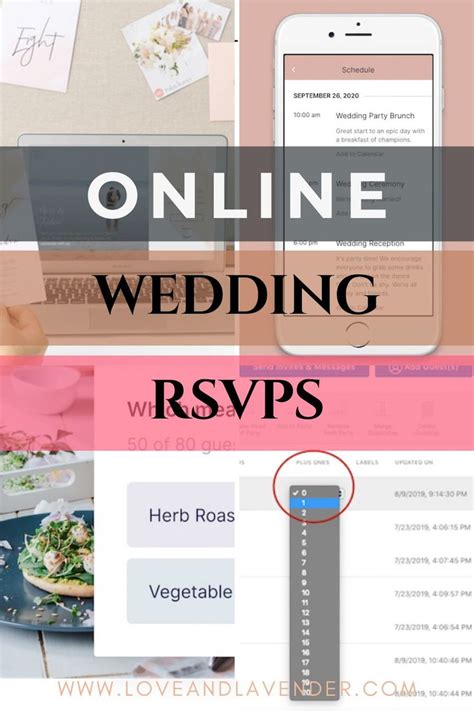 Why Collecting Wedding RSVPs Online Is The Best Option Love Lavender Wedding Rsvps