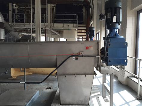 Dried Sludge Conveyor System Spirac Solid Handling Solutions