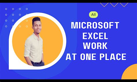 Do All Microsoft Excel Work Formulas Pivot Table Macros Dashboard Etc By Yogeshtelam Fiverr