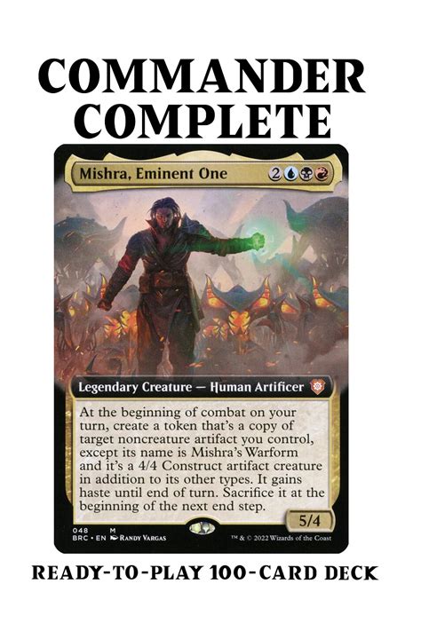 Mishra Eminent One Copying Artifacts Affinity Metalcraft Magic Mtg Co