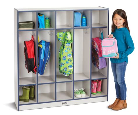 1041 Rainbow Accents® Coat Locker 5 Sections Factory Select