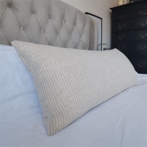 Extra Long Lumbar Pillow Etsy