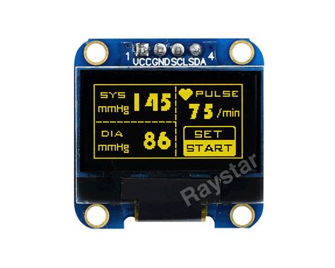 Inch I C X Oled Display Module With Ssd Raystar