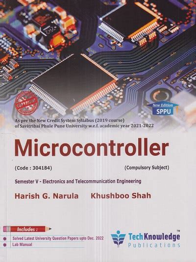 Microcontroller E And Tc Engg Sem 5 Sppu Harish G Narula Khushboo