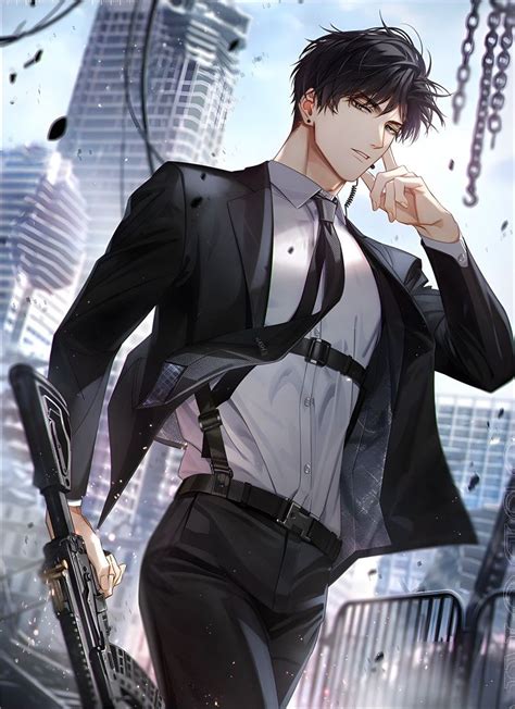 Pin By Yuki On Light And Night 《光与夜之恋》 Anime Guys Handsome Anime Guys Handsome Anime