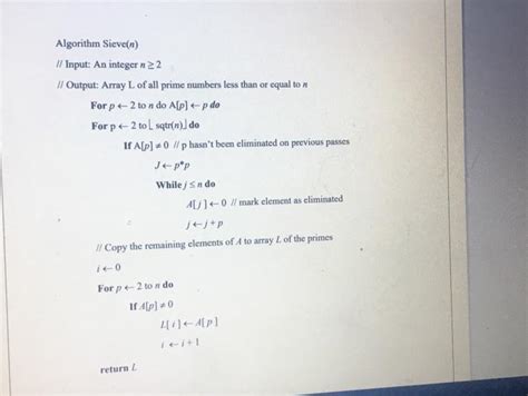 Solved The Algorithm For Generating Consecutive Primes Not