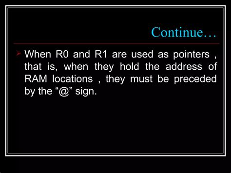 Addressing Modes Of 8051 Ppt Programming Languages Computing