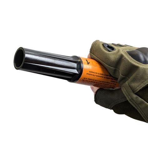 Фальшфейер сигнальный пластиковый, резьбовой (факел красного огня ...