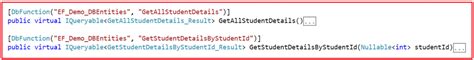 Stored Function In Entity Framework Dot Net Tutorials