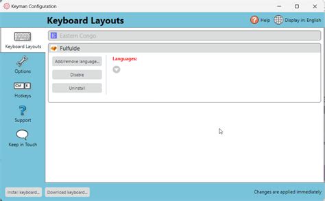 Keyboards Installed With Keyman Do Not Show Up Keyman SIL Language Software Community