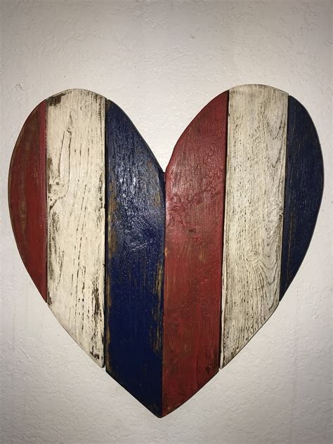 Wooden Pallet Heart Sm Etsy