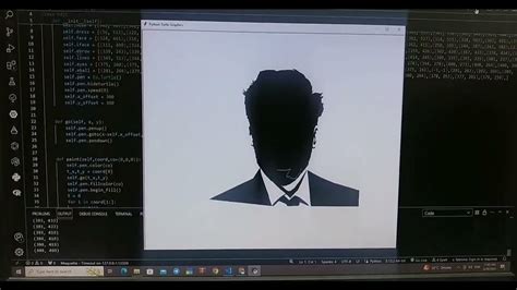 iron man drawing using python3 graphics programme codingfun coding