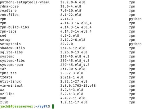 Generate A Software Bill Of Materials For A Container Image With Syft