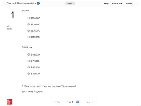 Solved Chapter 8 Marketing Analytics Saved Help Save And Exit