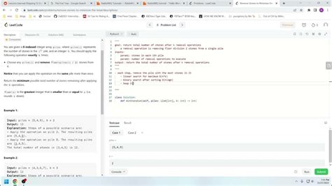 1962 Remove Stones To Minimize The Total Youtube