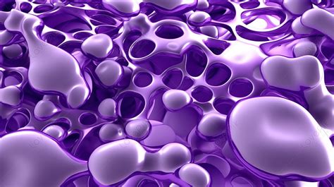 3d 추상 흰색 환경에 있는 유기 보라색 세포 클러스터 핵 배경 하얀색 배경 박테리아 배경 이미지 Hd 핵 하얀색 박테리아 배경 사진 무료 다운로드 Lovepik