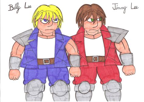 Double Dragon Billyjimmy Lee By Cargocamp On Deviantart