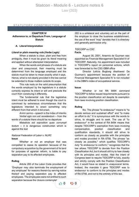 Statcon Module 6 Lecture Notes 6 Compress Statcon Module 6