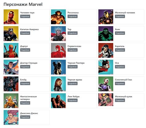 Github Filimonovalexeyweb Project Marvel Heroes Веб приложение с библиотекой супергероев Marvel