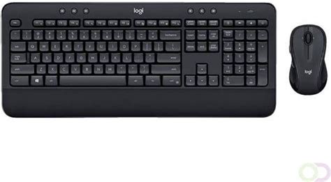Logitech Toetsenbord Mk Qwerty Muis Draadloos Office Nl