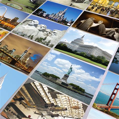 Buy Us National Monuments And Landmarks Postcards Set Of 25 4x6