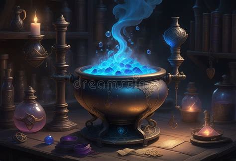 Unveiling The Secrets Of Love And Magic Stock Illustration