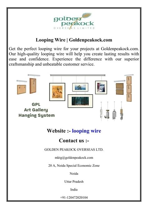 Ppt Looping Wire Powerpoint Presentation Free Download Id 12985587