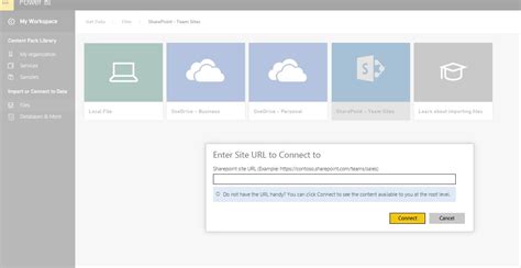 solved sharepoint site configuration power bi showing o