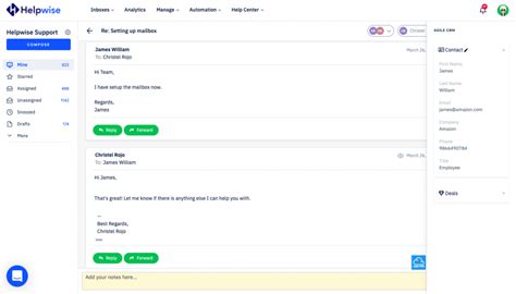 Agile Crm Integration Helpwise Product Updates