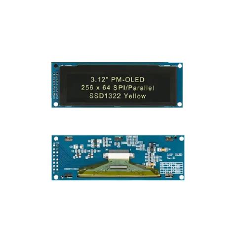 3 12 Inch Monochrome Oled Display Module Yellow